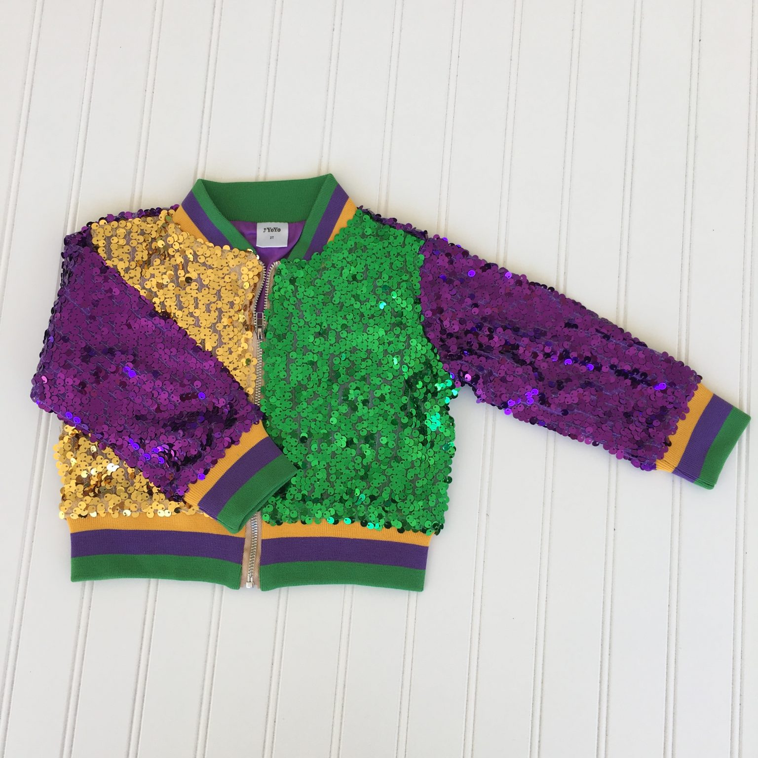 MG Color Block Sparkle Kid’s Jacket PARK110 (Sold in 10-Pack) – Song Lily